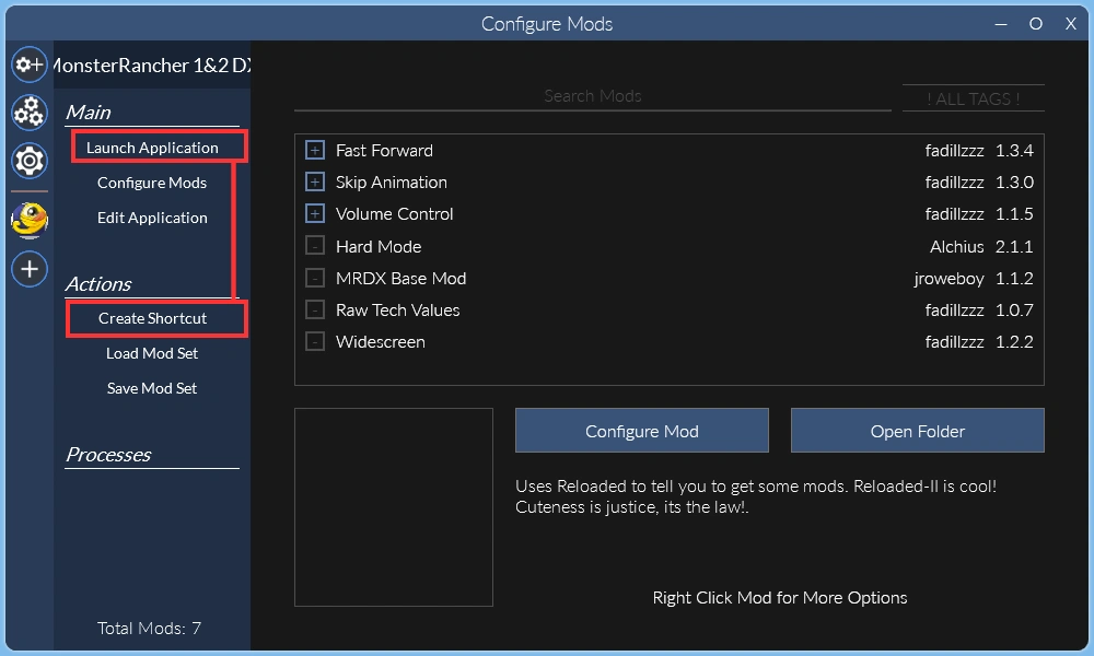 Monster Rancher Mods for DX with Reloaded II